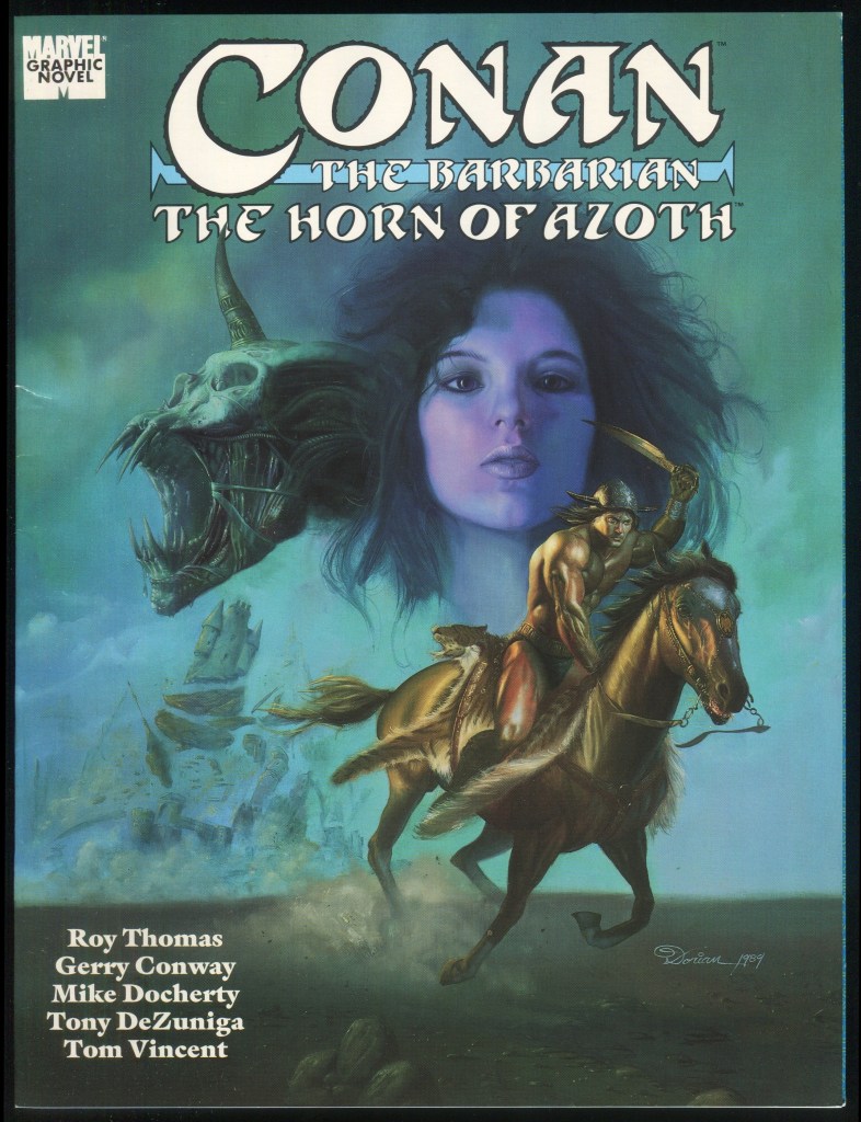 Conan The Barbarian Horn of Azoth Graphic Novel Mike Docherty art Roy ...