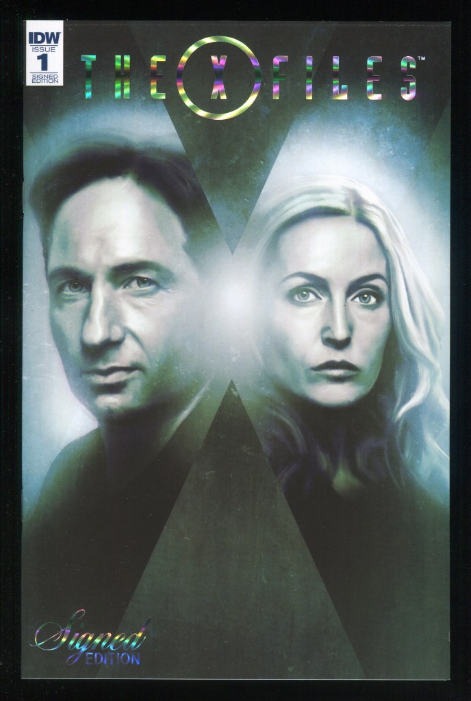 X-Files 1 Variant Comic IDW 2016 Retailer Incentive Signed Edition ...