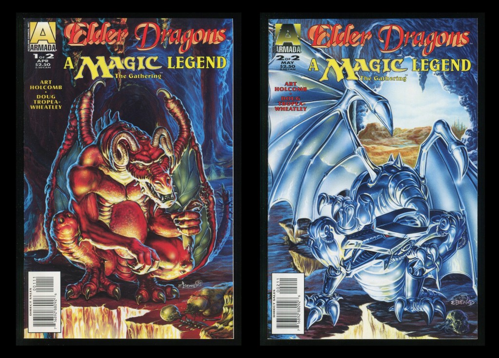Elder Dragons A Magic The Gathering Legend Comic Set 1-2 Sword Sorcery ...