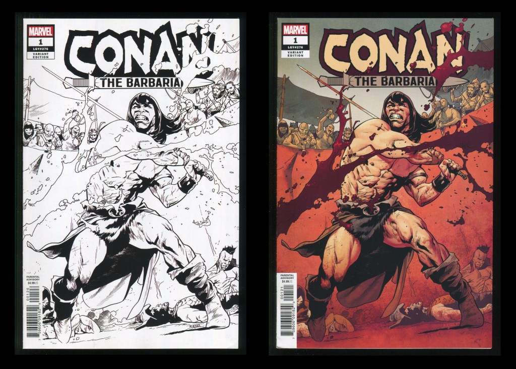 Conan The Barbarian 1 (Marvel 2019) Variant Comics Lot Mahmud Asrar ...