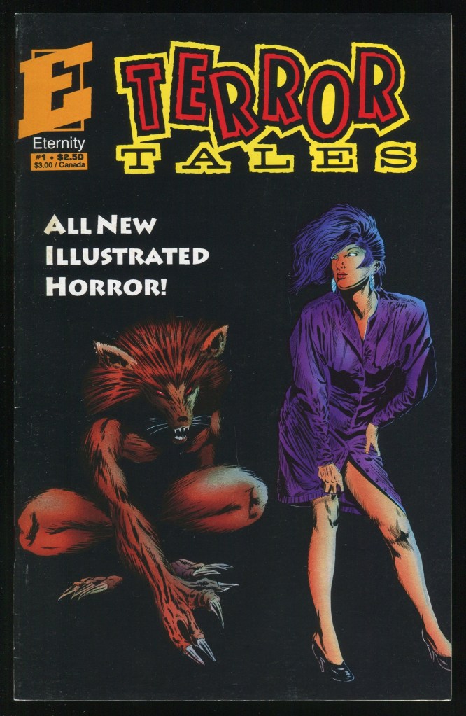 Terror Tales One-shot Comic Eternity Horror Anthology Monster, Murderer ...