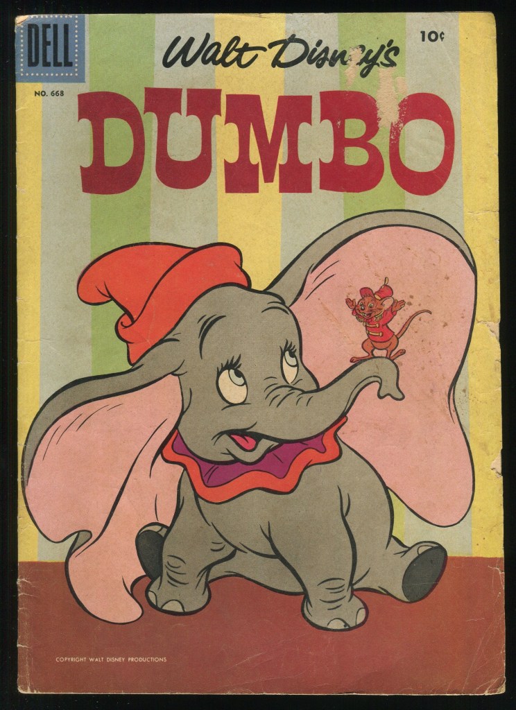 Walt Disney's Dumbo One-Shot Comic 1962 Animated Movie Adaptation Helen ...