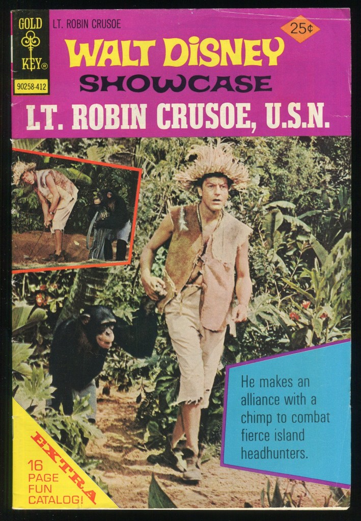 Walt Disney Showcase 26 Lt. Robin Crusoe USN One-shot Comic 1962 Movie ...