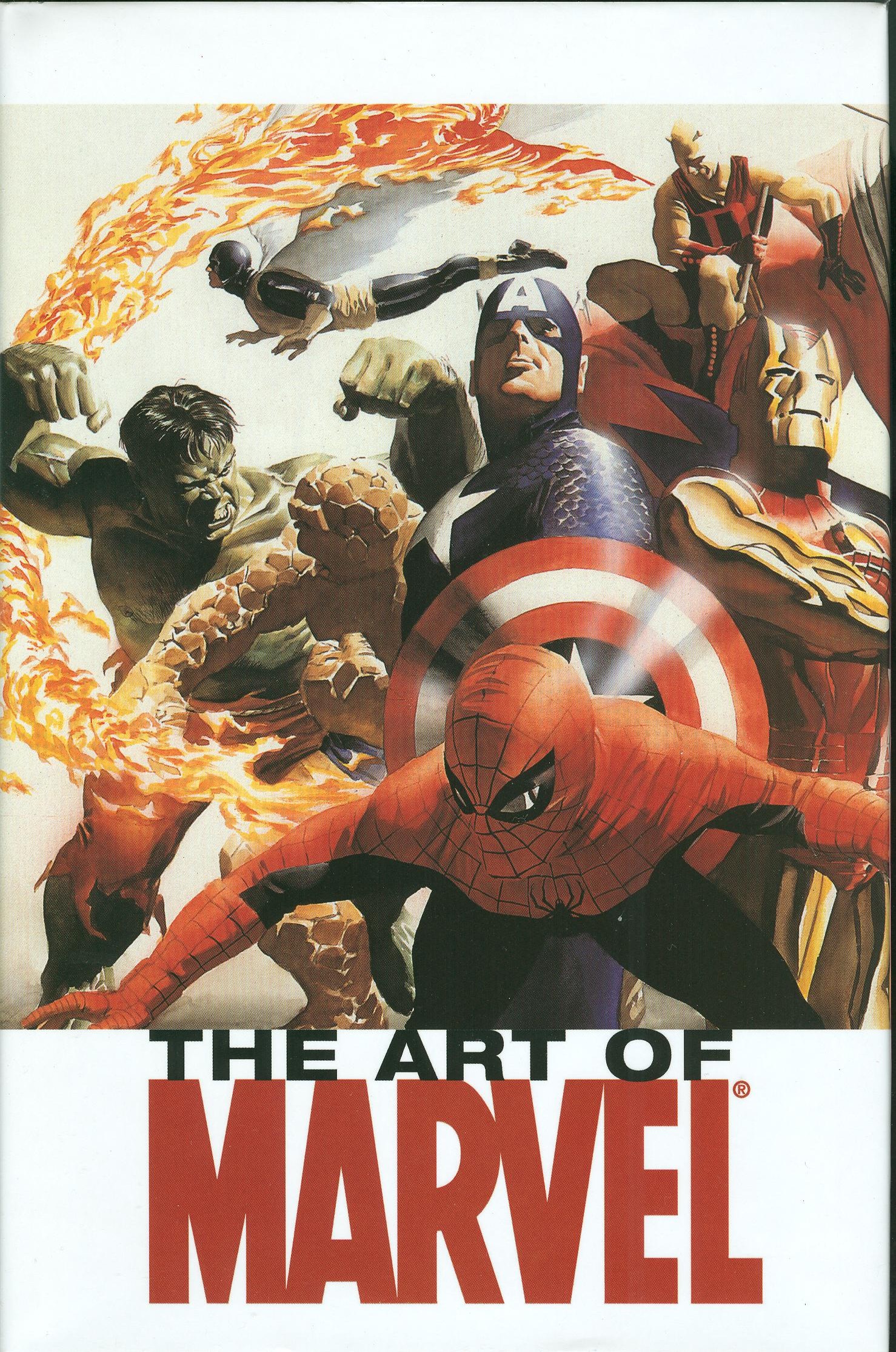 Art of Marvel Volume 1 Hardcover HC Captain America Spiderman Hulk ...