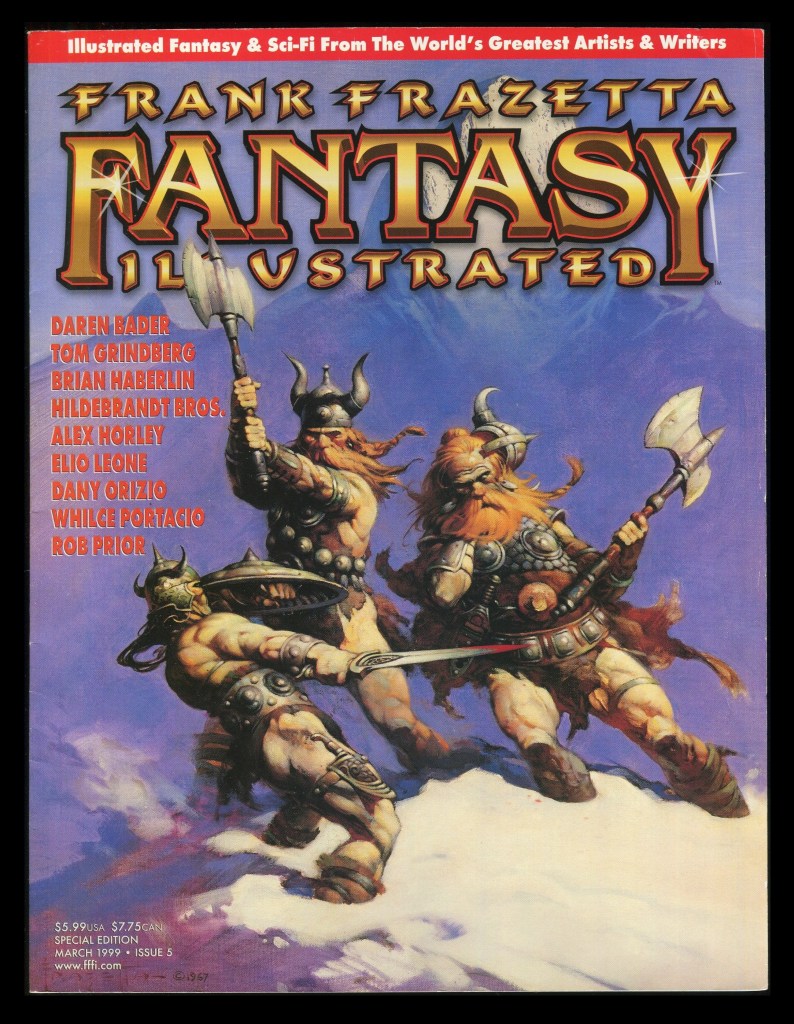 Frank Frazetta Fantasy Illustrated Volume 1 Number 5 Special Edition ...