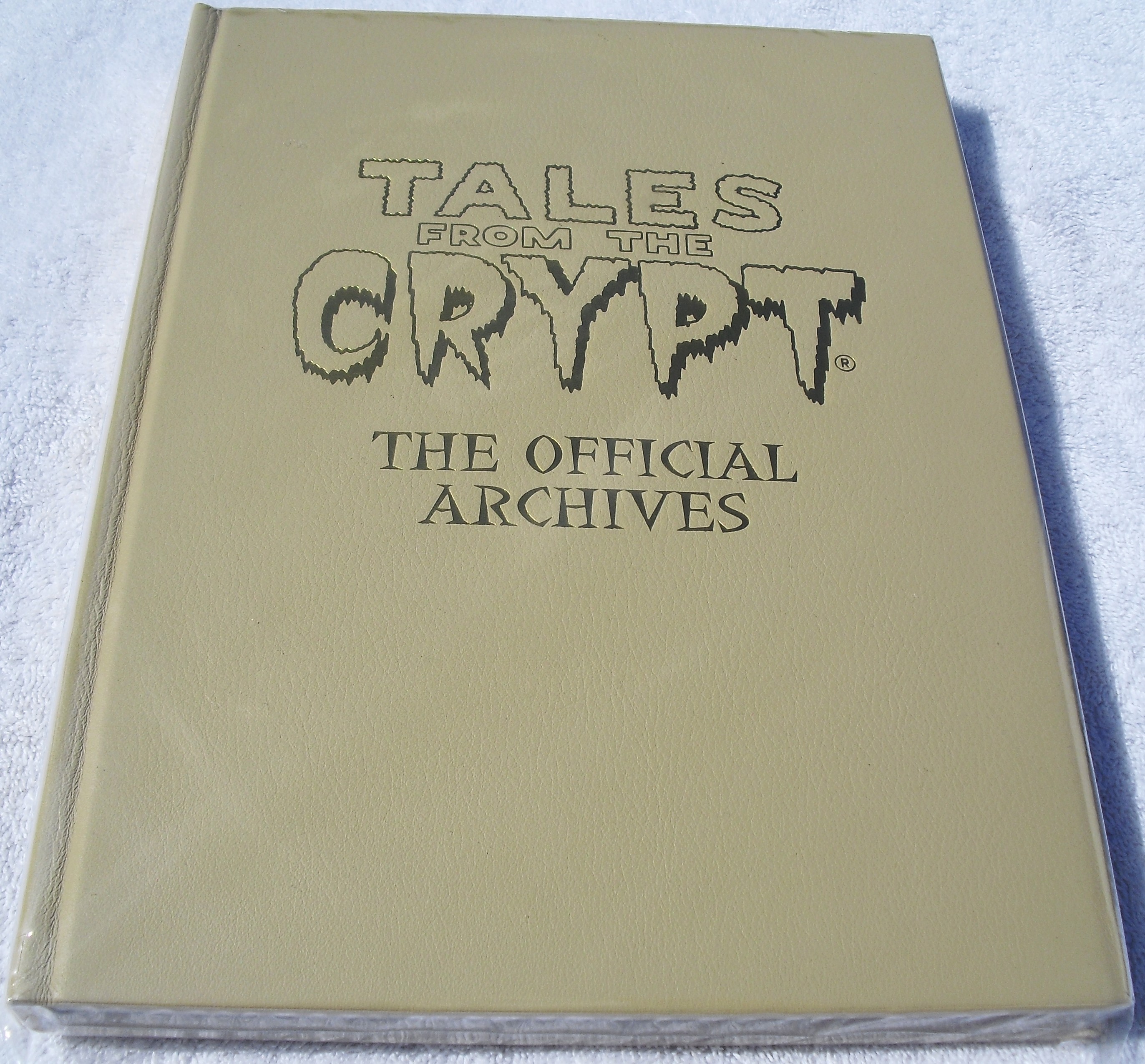 Tales from the Crypt Official Archives Publisher's Proof Leather ...