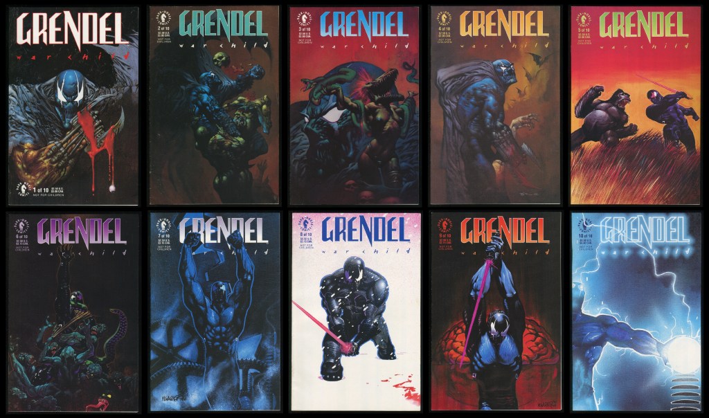 Grendel War Child Comic Set 1-2-3-4-5-6-7-8-9-10 Lot Simon Bisley ...