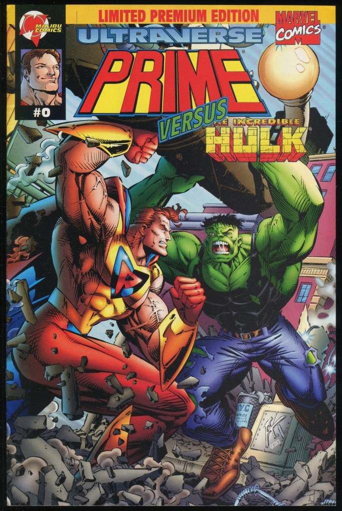 Ultraverse Prime versus The Incredible Hulk One-shot Comic Malibu ...