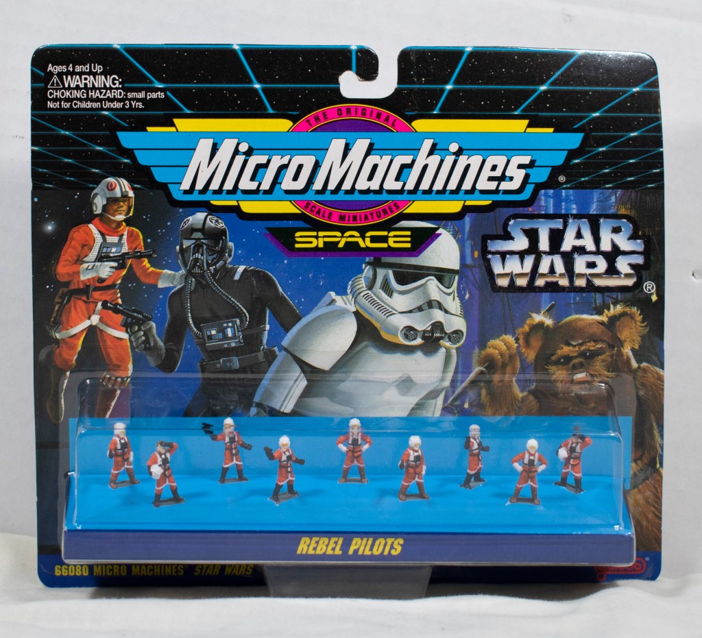 Micro Machines Space Star Wars Rebel Pilots Action Figures Galoob ...