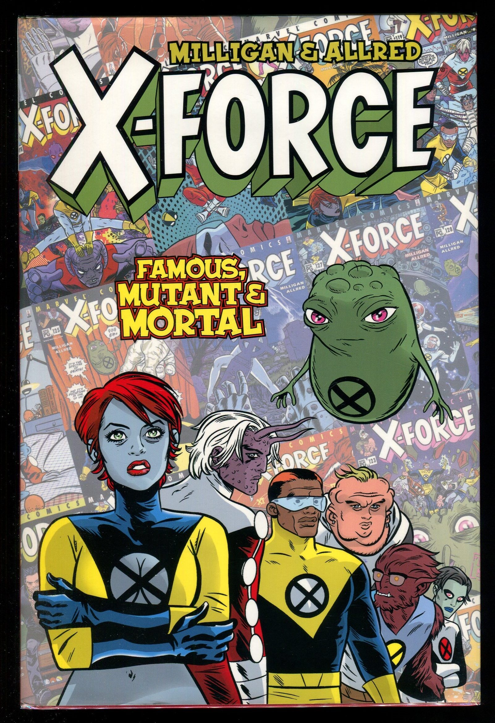 X-Force Famous, Mutant & Mortal Hardcover HC Dust Jacket DJ ...