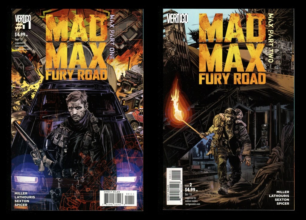 Mad Max Fury Road Comic Set 1-2 Lot Movie Prequel ...