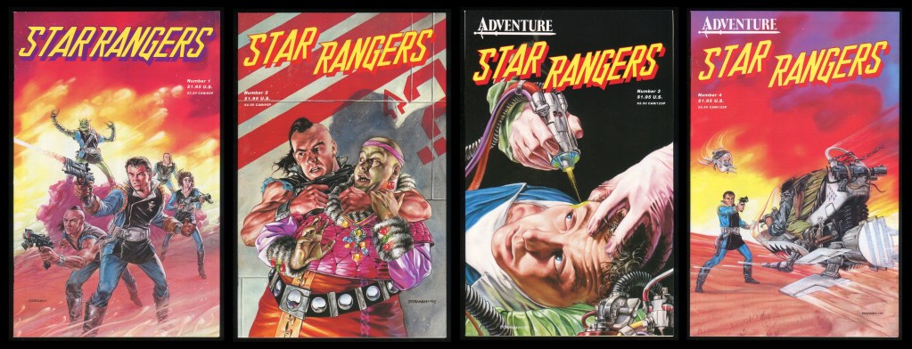 Star Rangers Comic Set 1-2-3-4 Lot Adventure Death Hawk Dave Dorman ...