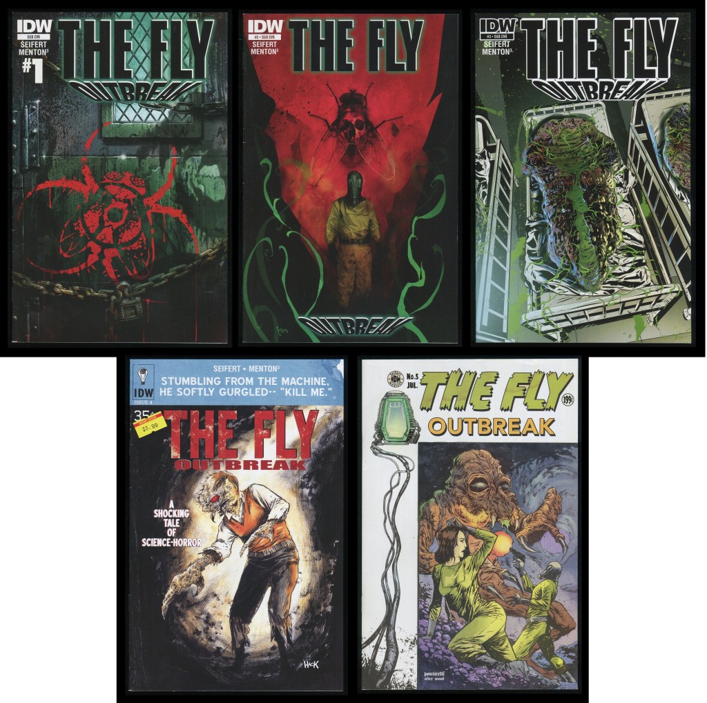 The Fly Outbreak Subscription Variant Comic Set 1-2-3-4-5 Lot The Fly ...