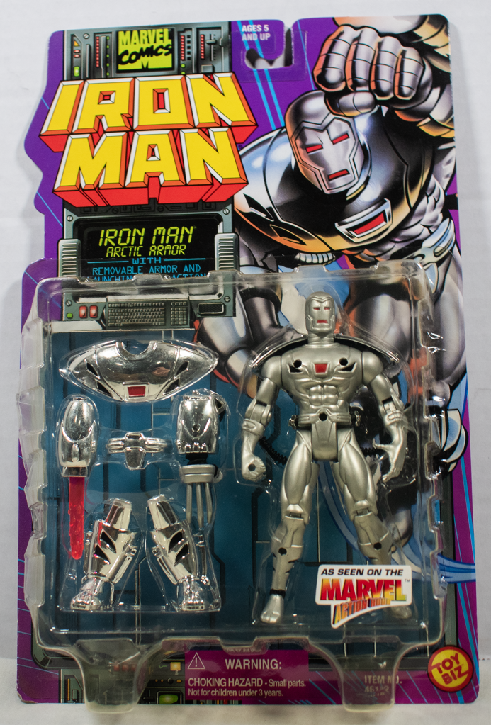 Iron Man Arctic Armor Action Figure Toy Biz - CollectibleEntertainment.com