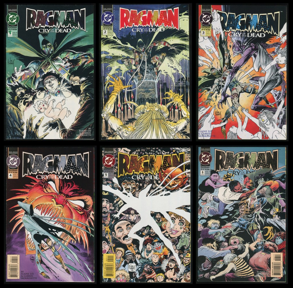 Ragman Cry of the Dead Comic Set 1-2-3-4-5-6 Lot Rory Regan DC 1993 Joe ...