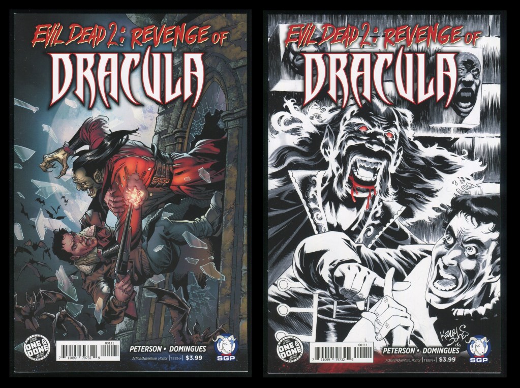 Evil Dead 2 Revenge of Dracula One-shot Comic + Variant Lot Horror Ash ...