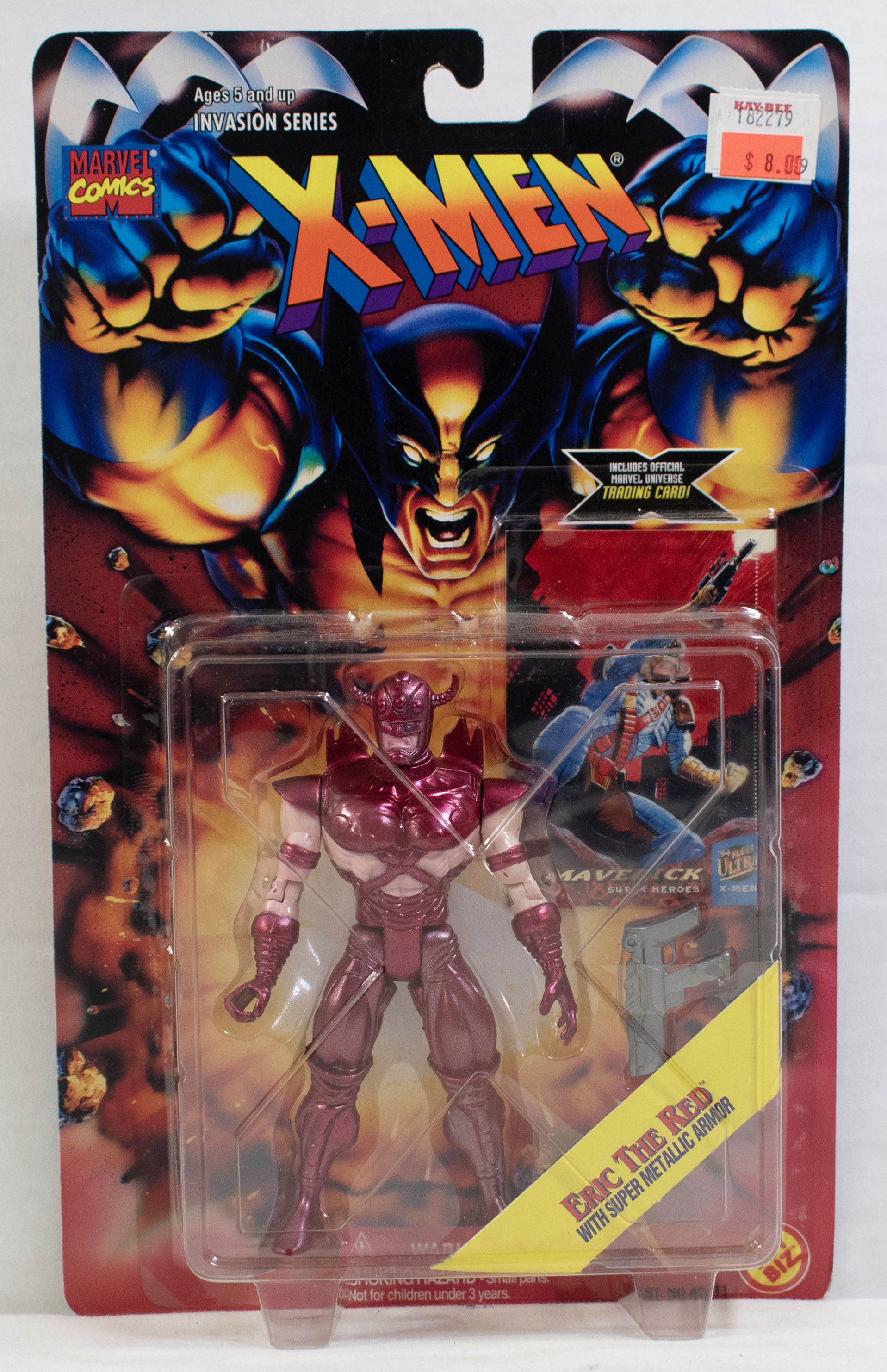 X-Men Invasion Series Eric the Red Action Figure Toy Biz ...