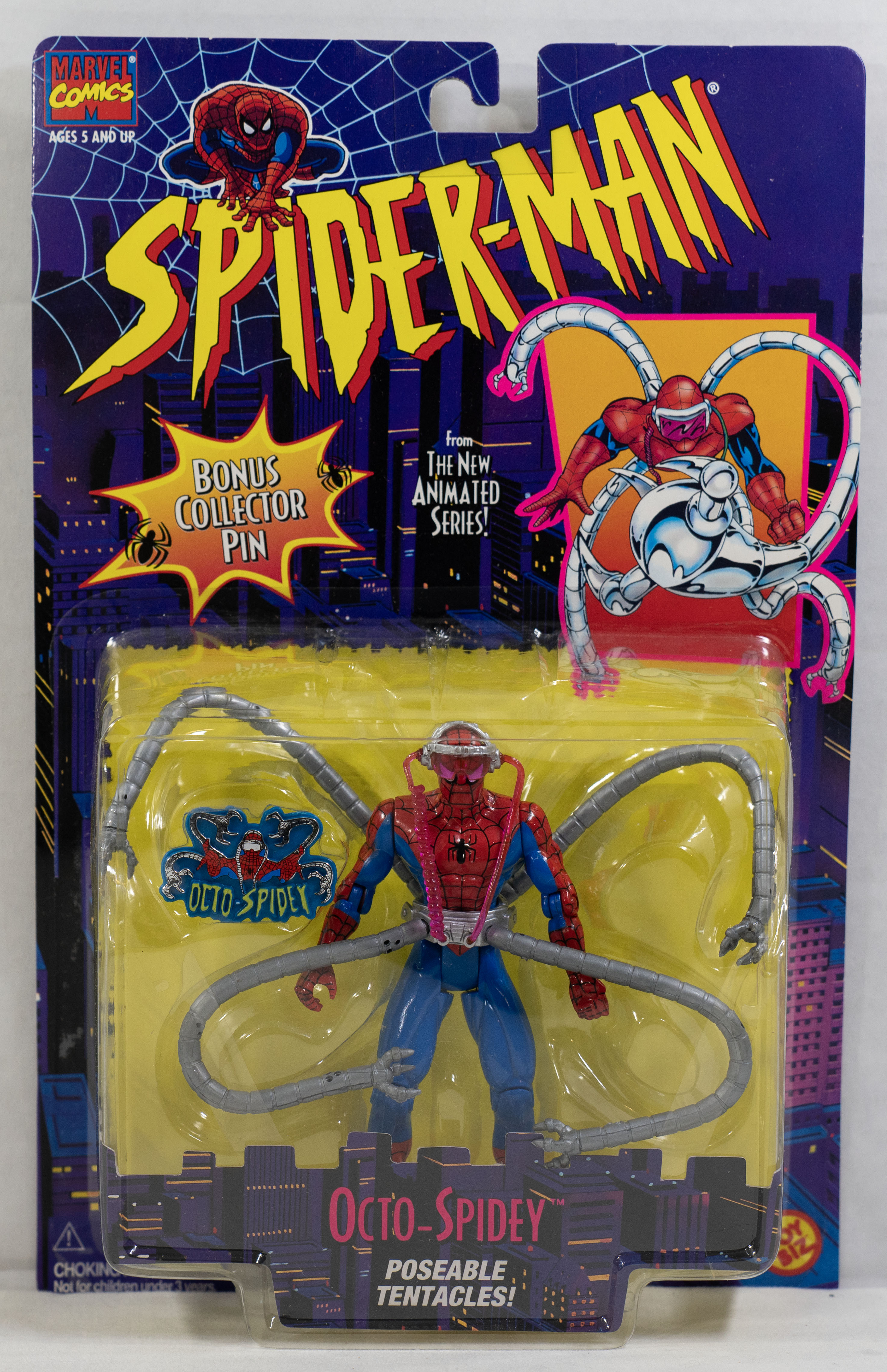 Spider-Man The Animated Series Octo-Spidey Action Figure Toy Biz ...