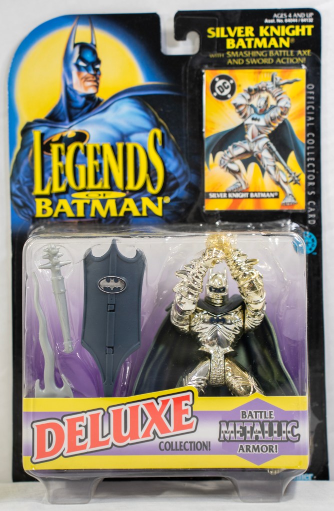 Legends of Batman Deluxe Collection Silver Knight Batman Action Figure ...
