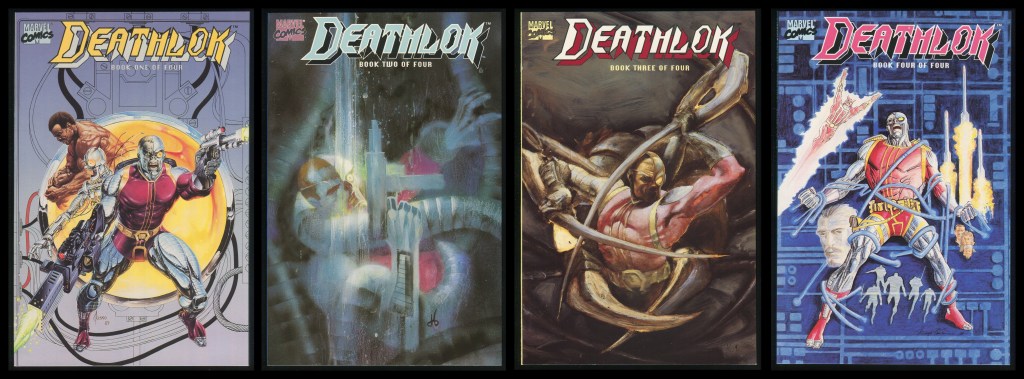 Deathlok (1990) Trade Paperback Set 1-2-3-4 Lot TPB Joe Jusko cover art ...