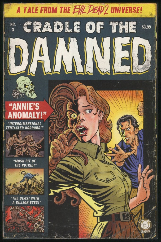 Evil Dead 2 Cradle of the Damned 3 Retro Variant Comic ...
