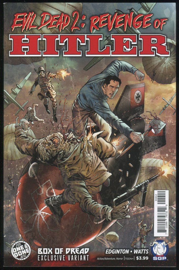 Evil Dead 2 Revenge of Hitler Box of Dread Variant Comic ...
