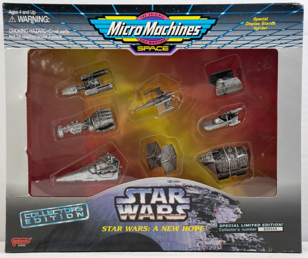 Micro Machines Space Star Wars A New Hope Action Vehicle Set Galoob ...