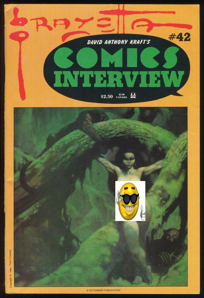 Comics Interview 42 Magazine Frank Frazetta Interview - CollectibleEntertainment.com