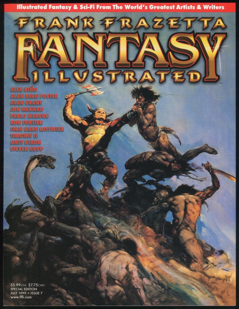 Frank Frazetta Fantasy Illustrated Volume 1 Number 7 Special Edition ...
