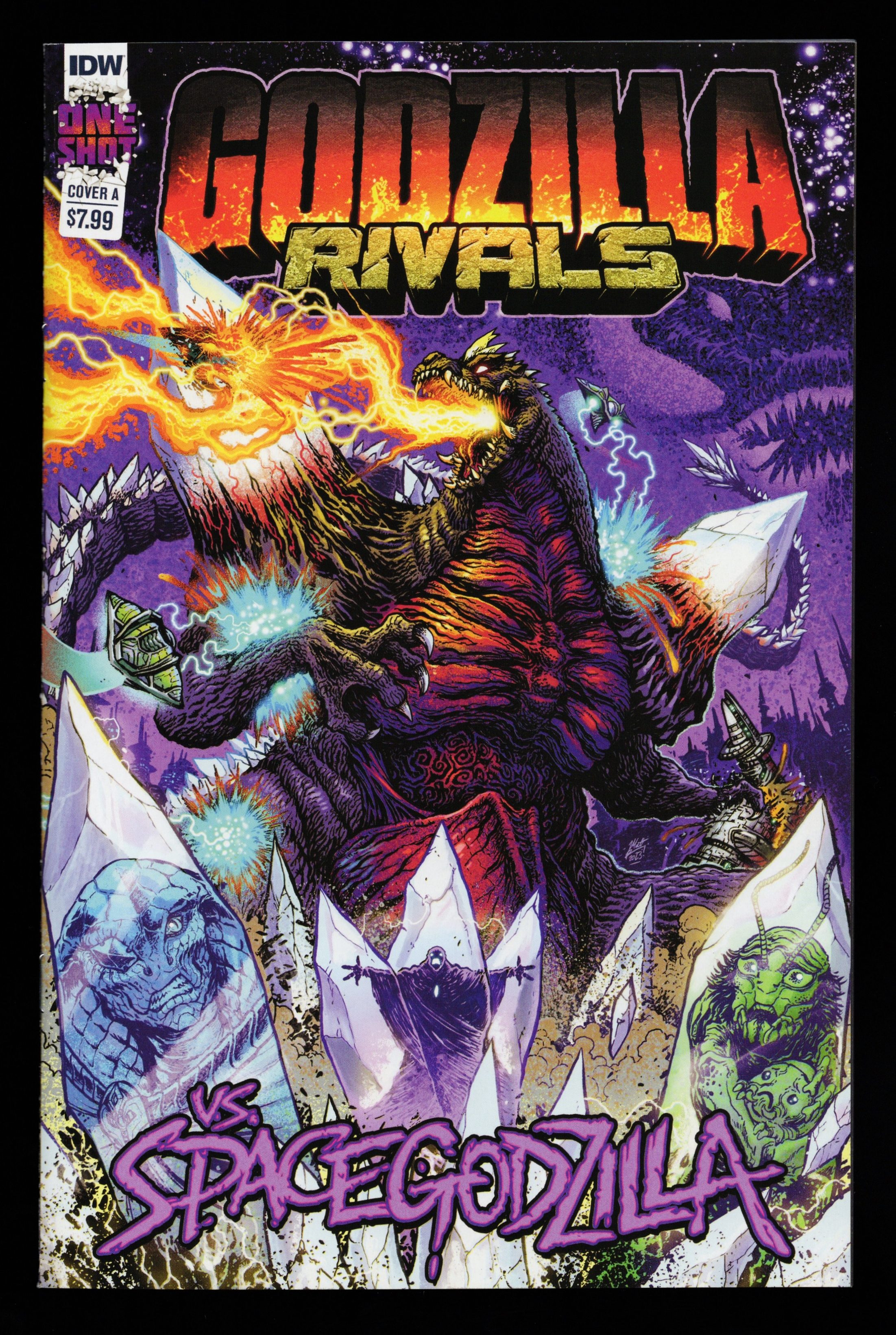 Godzilla Rivals vs SpaceGodzilla One-Shot Comic ...