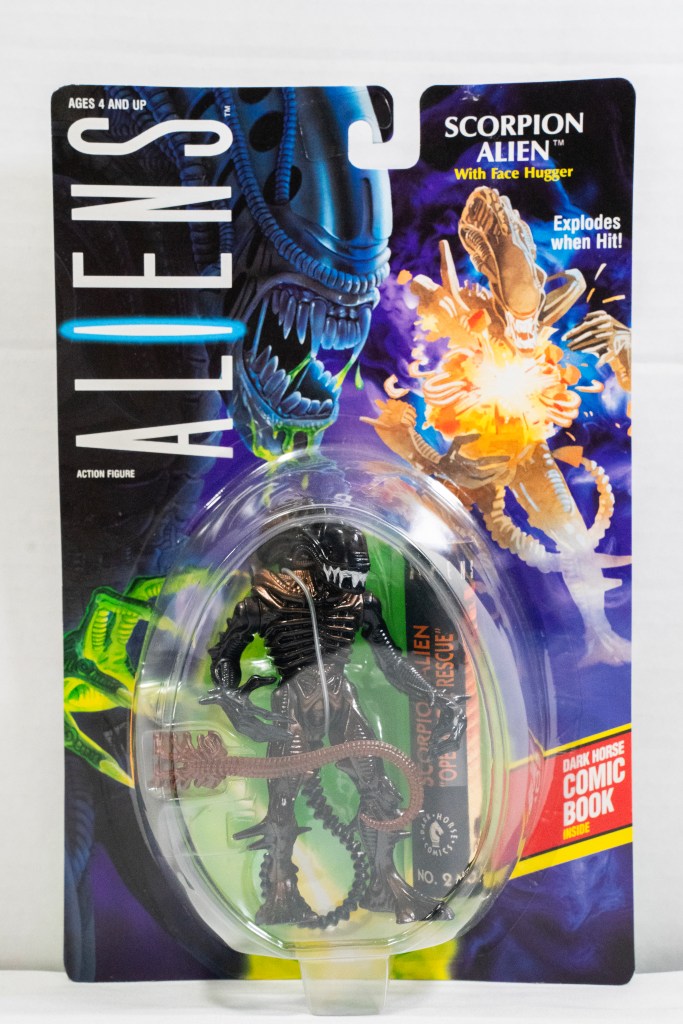 Aliens Scorpion Alien w/ Face Hugger Action Figure Kenner ...