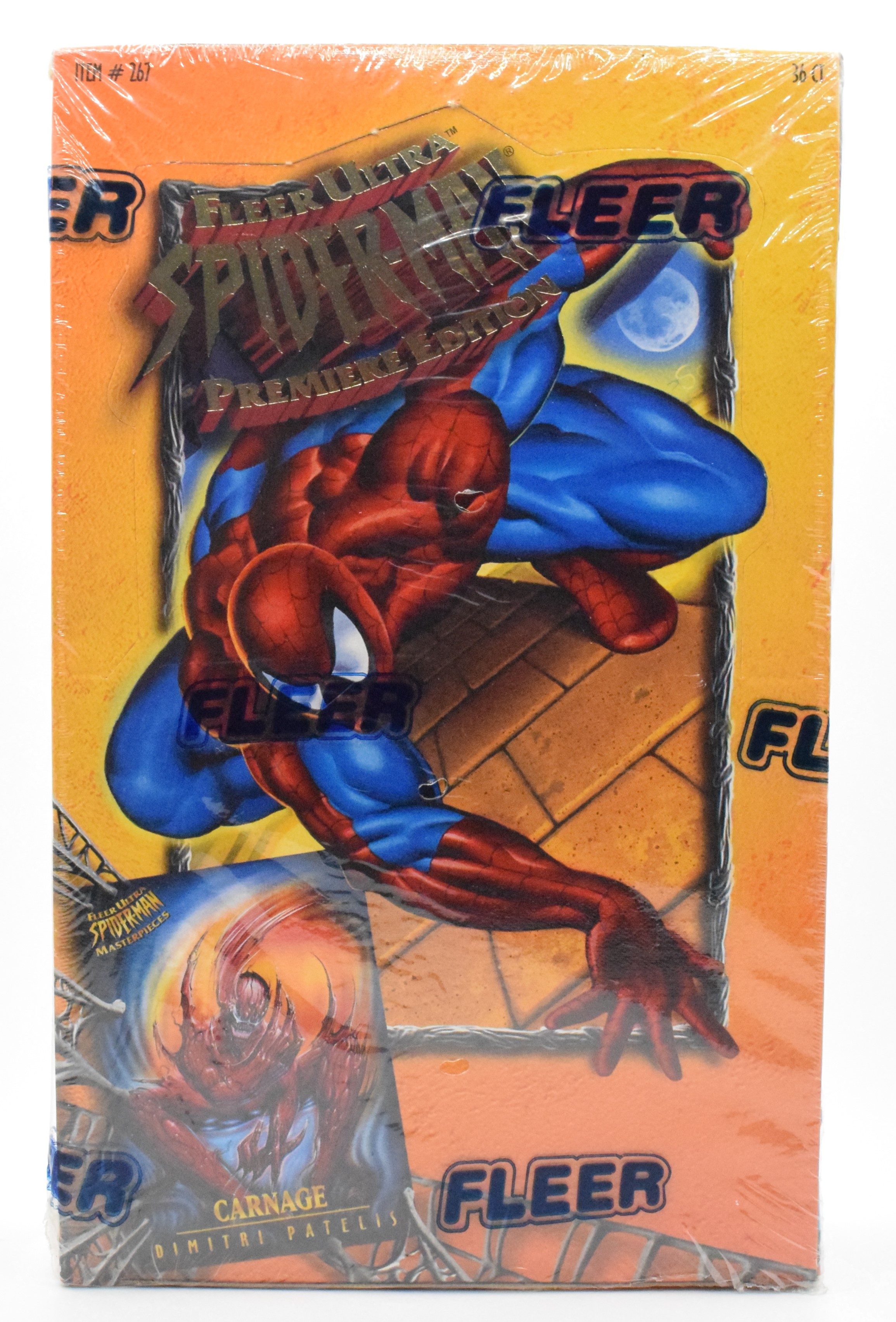 1995 Ultra Spider-Man Premiere Edition Sealed Trading Card Box ...