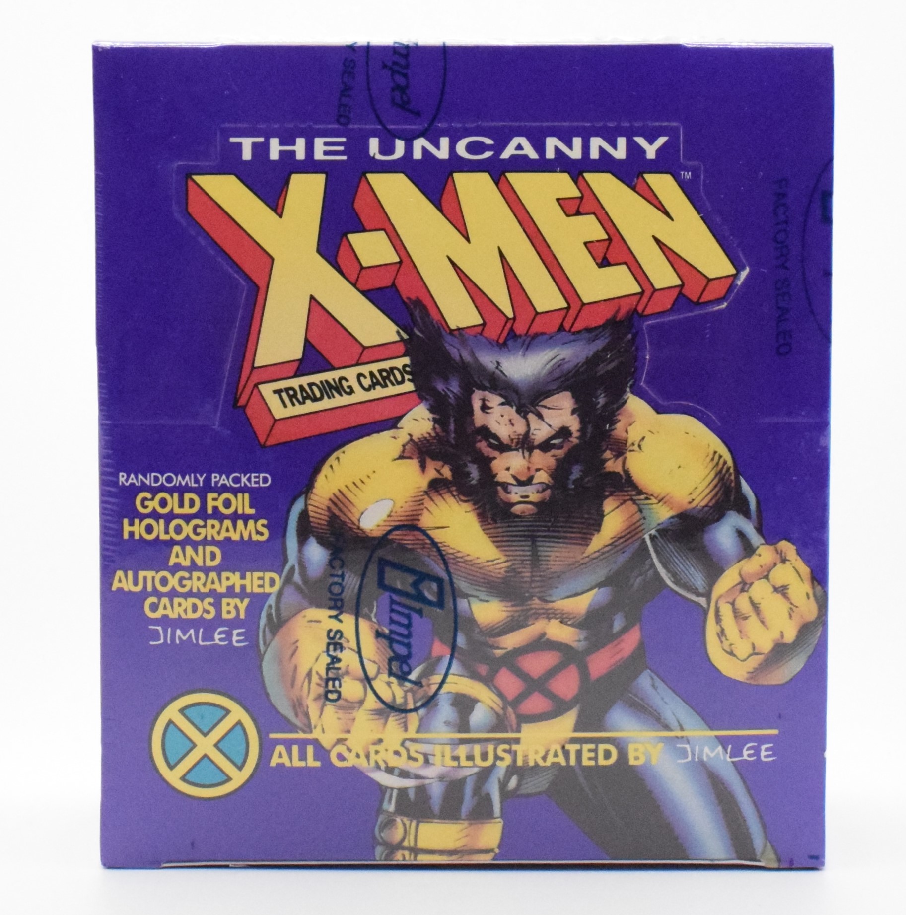 1992 Impel Uncanny X-Men by Jim Lee Purple Wolverine Sealed Trading ...