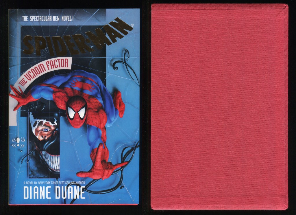 Spider-Man The Venom Factor Hardcover w/ Dust Jacket & Slipcase HC ...