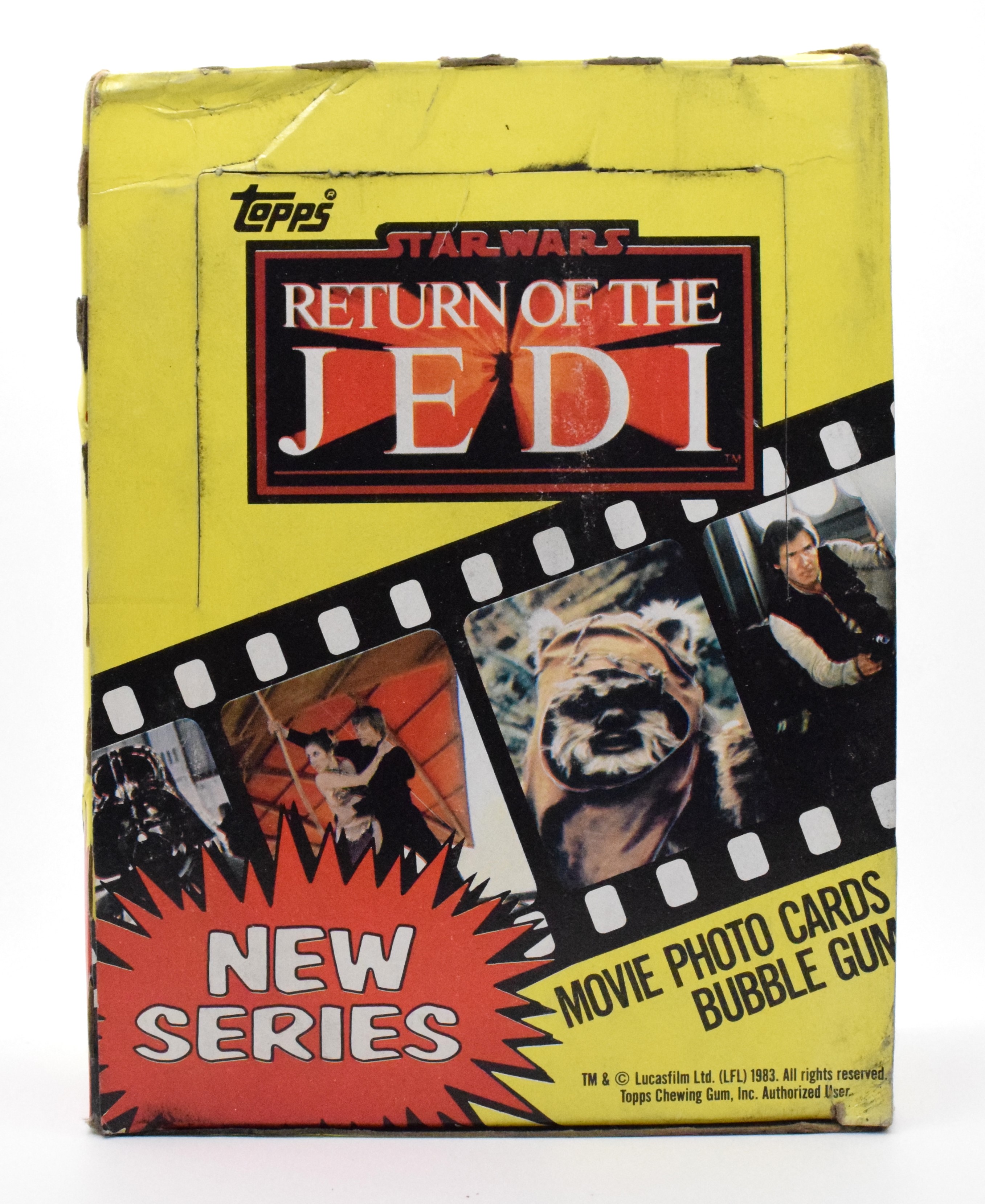 1983 Topps Star Wars Return of the Jedi Series 2 Trading Card Box ...
