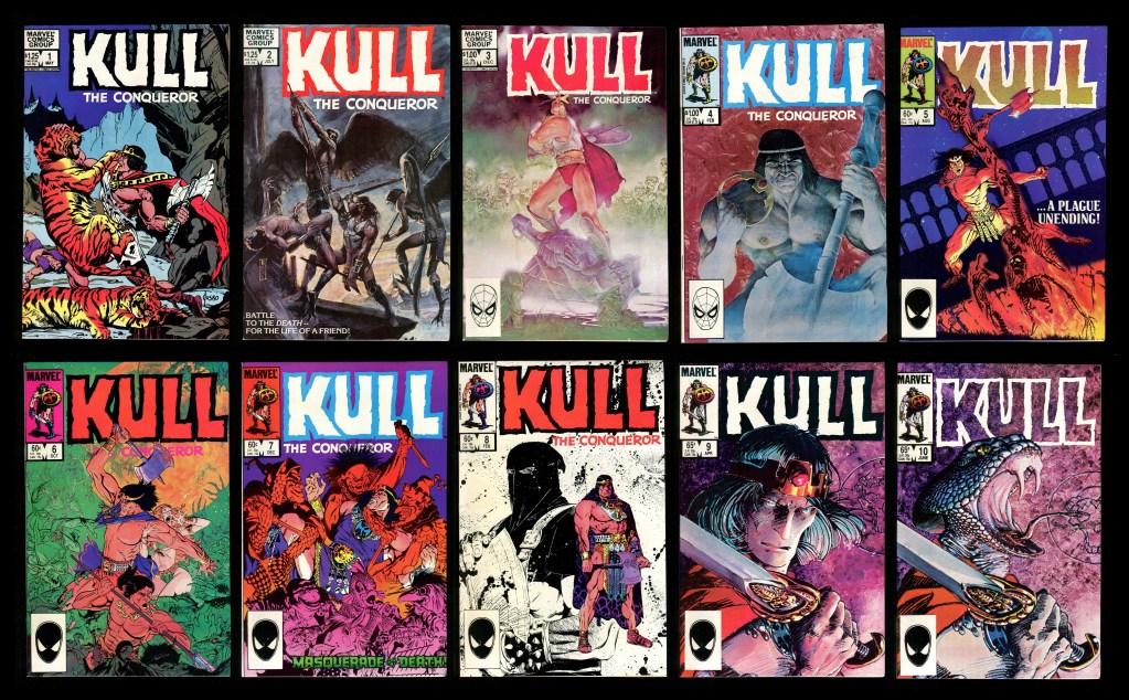 Kull The Conqueror Comic Set 1-2-3-4-5-6-7-8-9-10 Lot Marvel 3rd Series ...