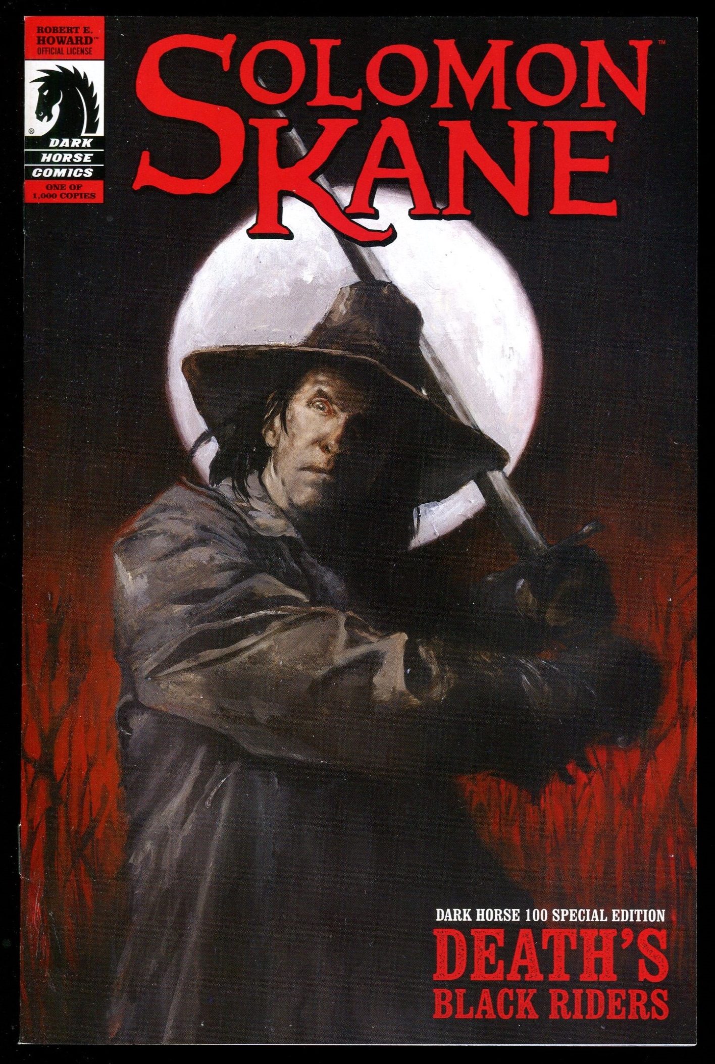 Solomon Kane Deaths Black Riders Variant Comic 1 Ltd 1000 ...