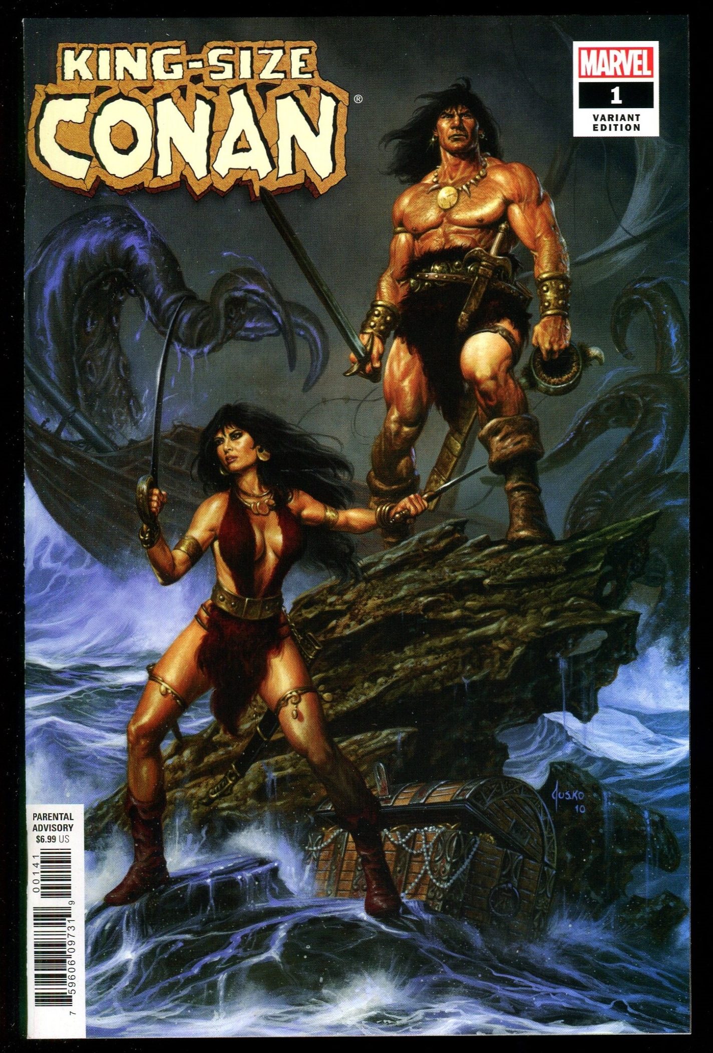King-Size Conan #1 Variant One-Shot Comic Joe Jusko cover ...