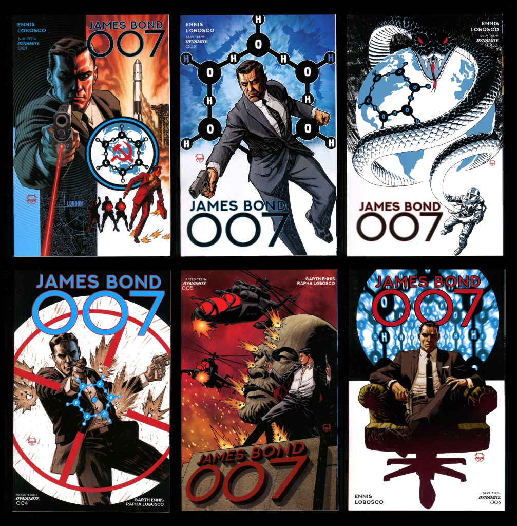 James Bond Comic Set 1-2-3-4-5-6 Lot Dynamite 2024 ...