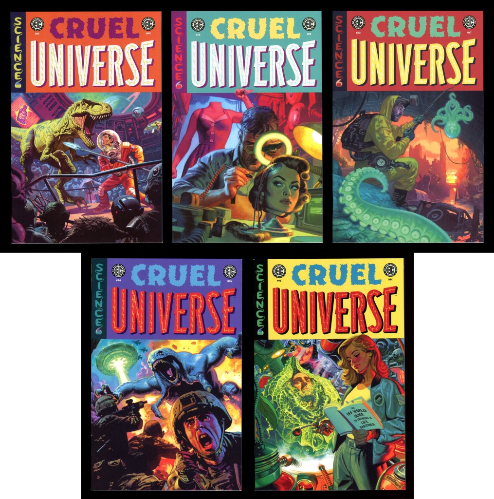 EC Cruel Universe Comic Set 1-2-3-4-5 Lot A - CollectibleEntertainment.com