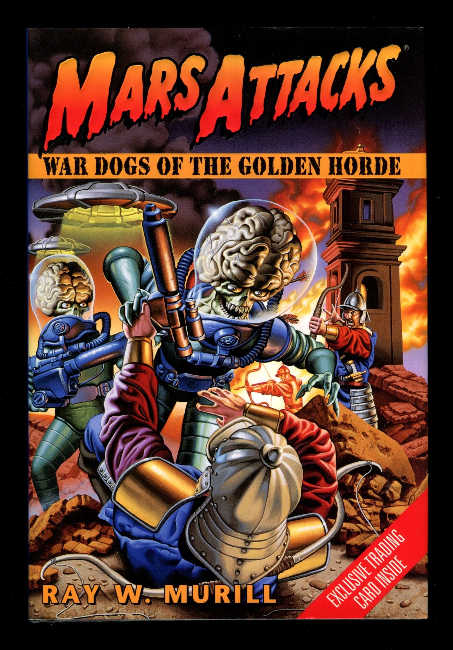 Mars Attacks War Dogs of the Golden Horde Hardcover HC Novel ...
