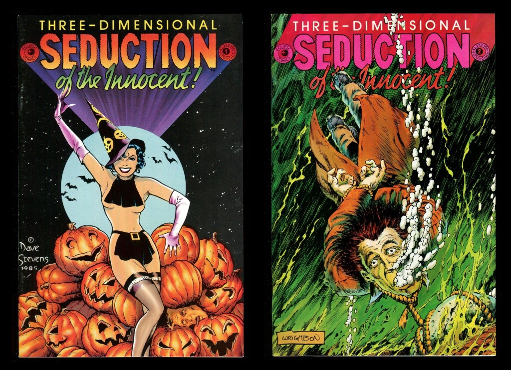 Seduction of the Innocent Three-Dimensional Comic Set 1-2 Lot 3-D ...